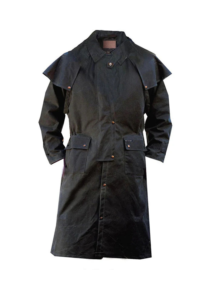 Outback Low Rider Duster Coat -Black – French's Boots