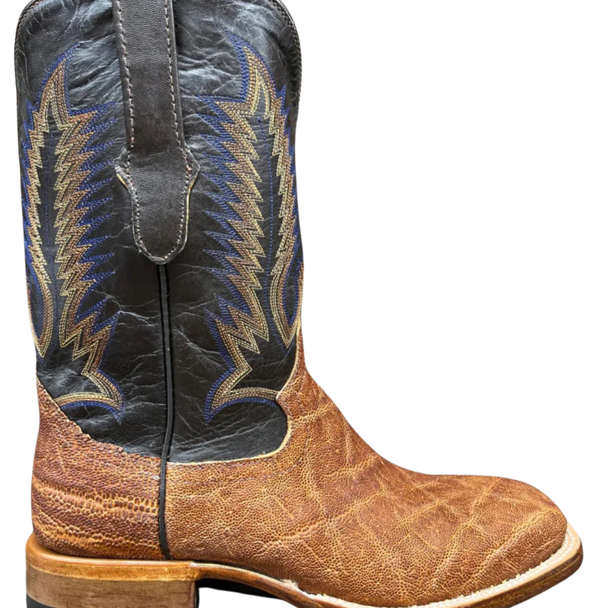 Cowtown Men's Tan Elephant SQ Toe – French's Boots